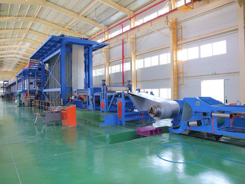 Compact Color Coating Line - Buy Colour Coating Line For Household ...